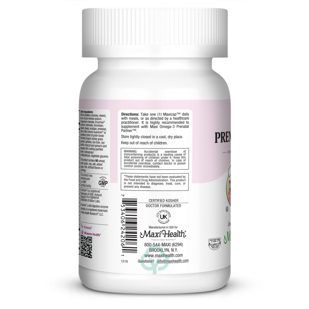 Maxi Health Prenatal Caps – Naturally You