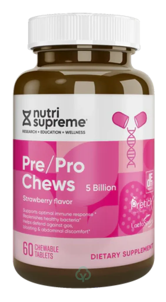 Nutri Supreme Pre/Pro-biotic Chews 60 Chews – Naturally You